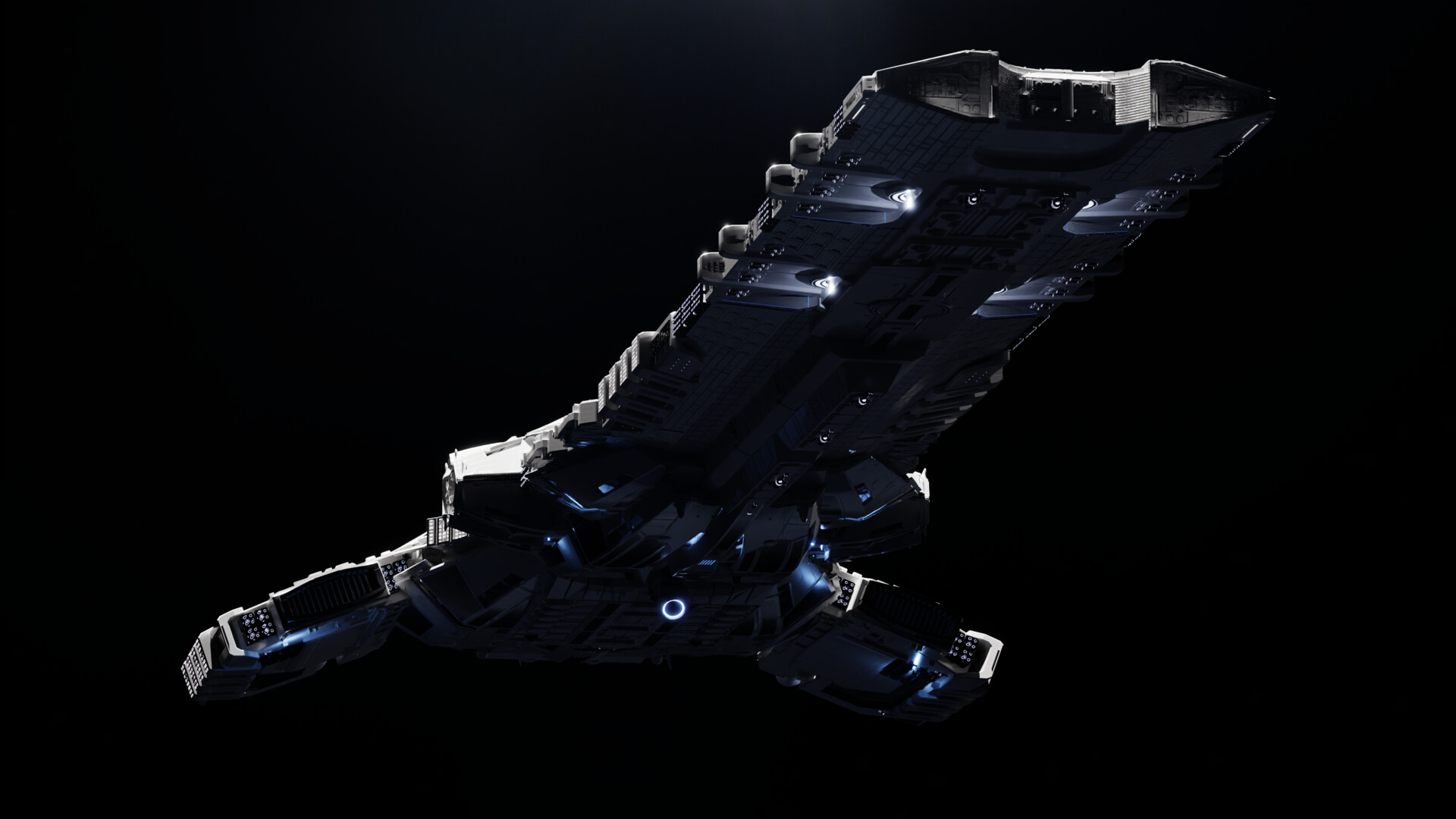 ArtStation - Warhammer-class Capital Ship
