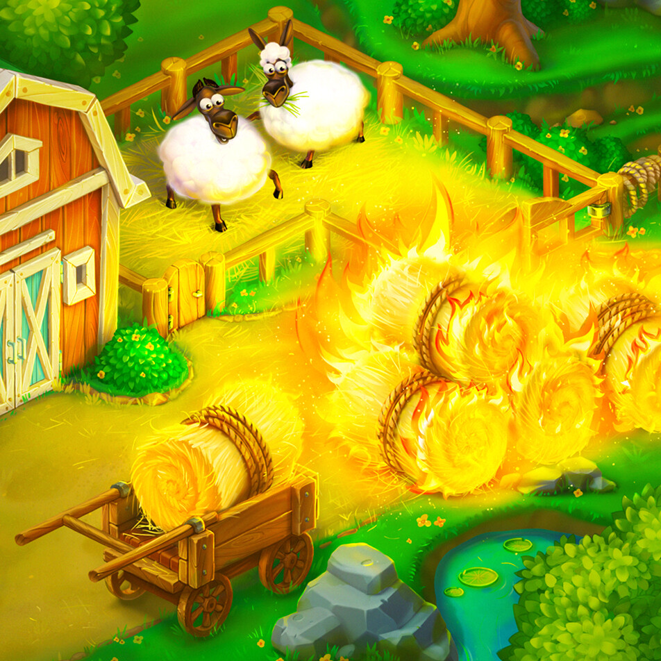 ArtStation - 2021_The_Farm_Accident_design_by_Viacheslav_Sleptcov