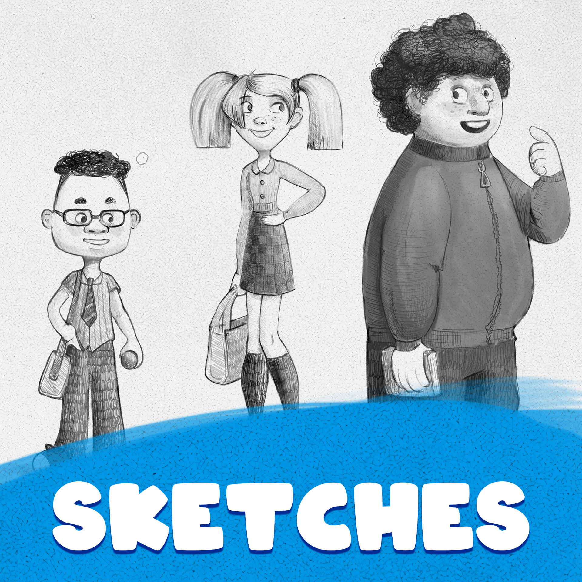 ArtStation - Sketches of children