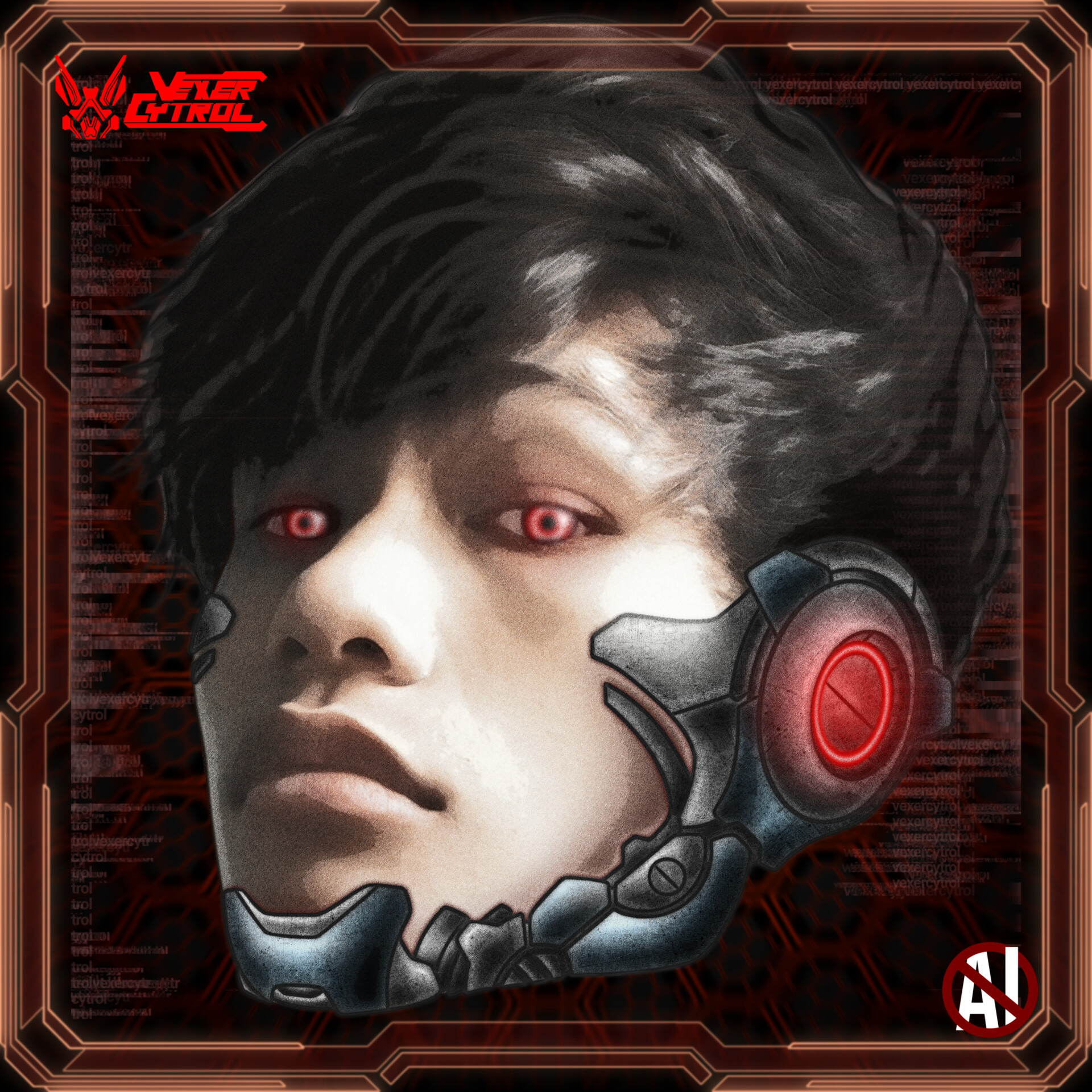 ArtStation - Cybernetic design CEBIAS-30 head