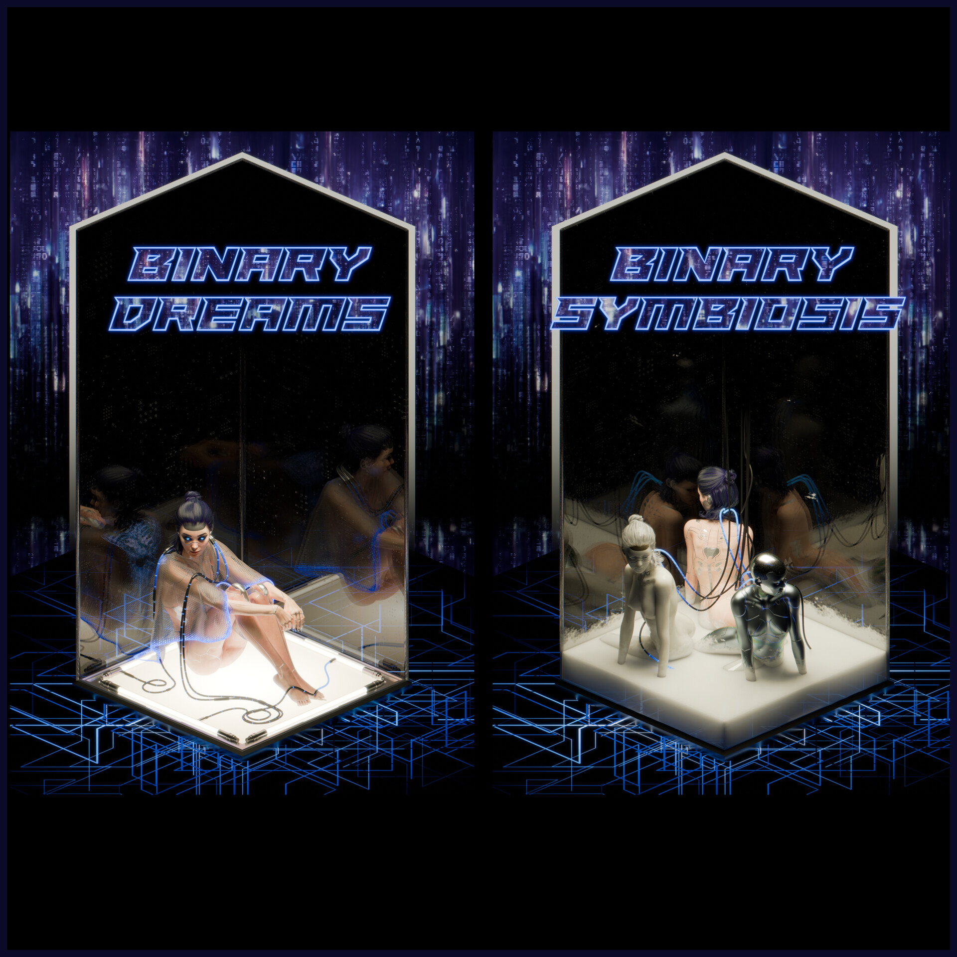 Marius Pieroth - Binary Deams (Ghost In The Shell Fanart)