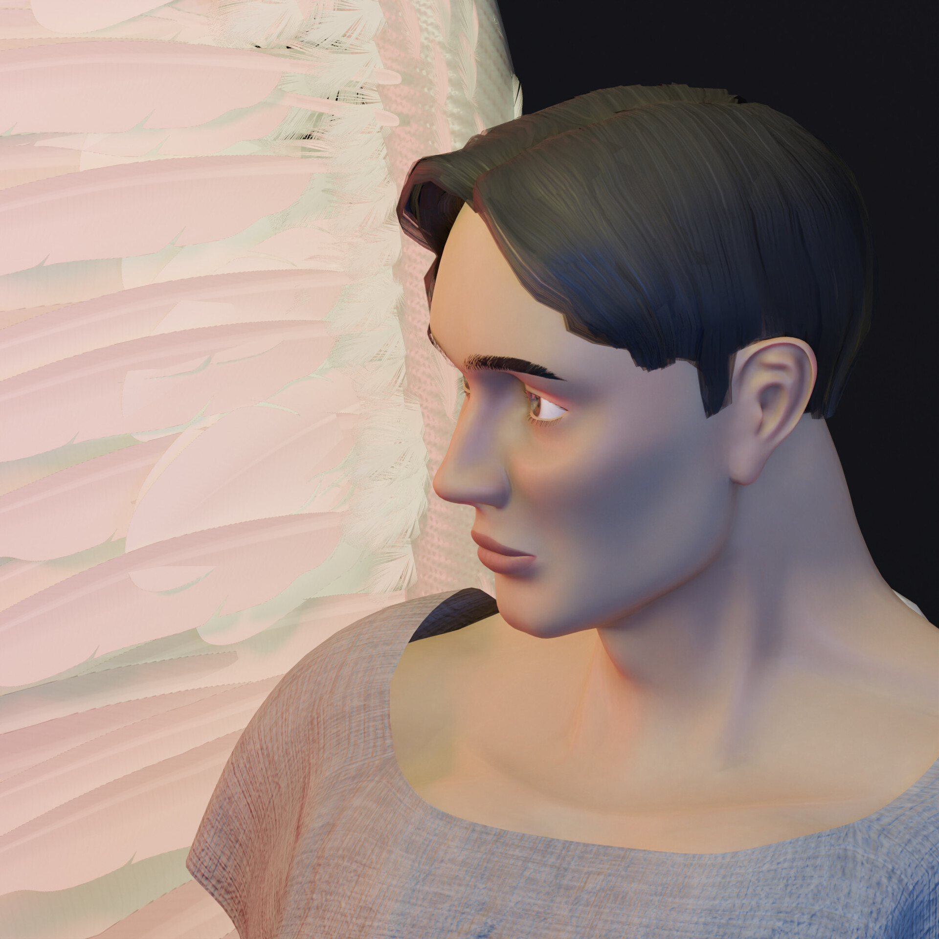 ArtStation - Stylized Angel rigged character