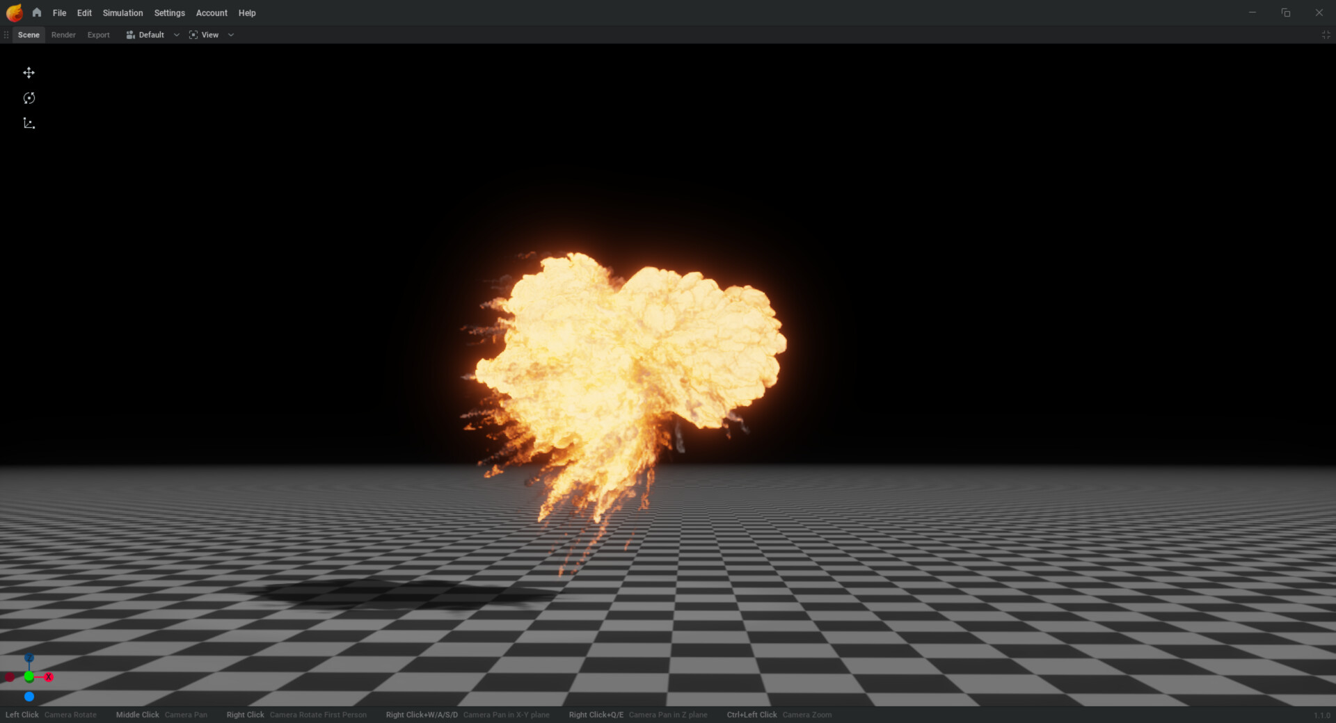 ArtStation - Aerial explosion 2