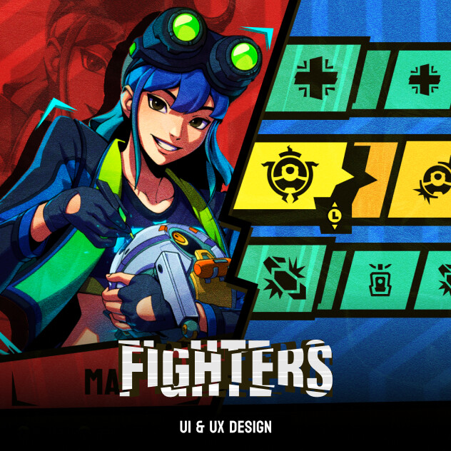 ArtStation - Fighters - UI Design