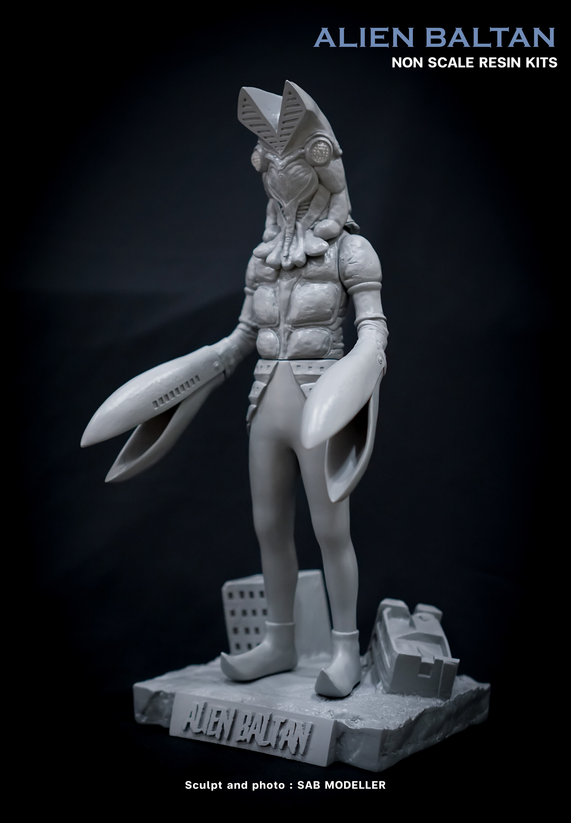 ArtStation - Alien Baltan : non scale resin kits : sculpt and photo by ...