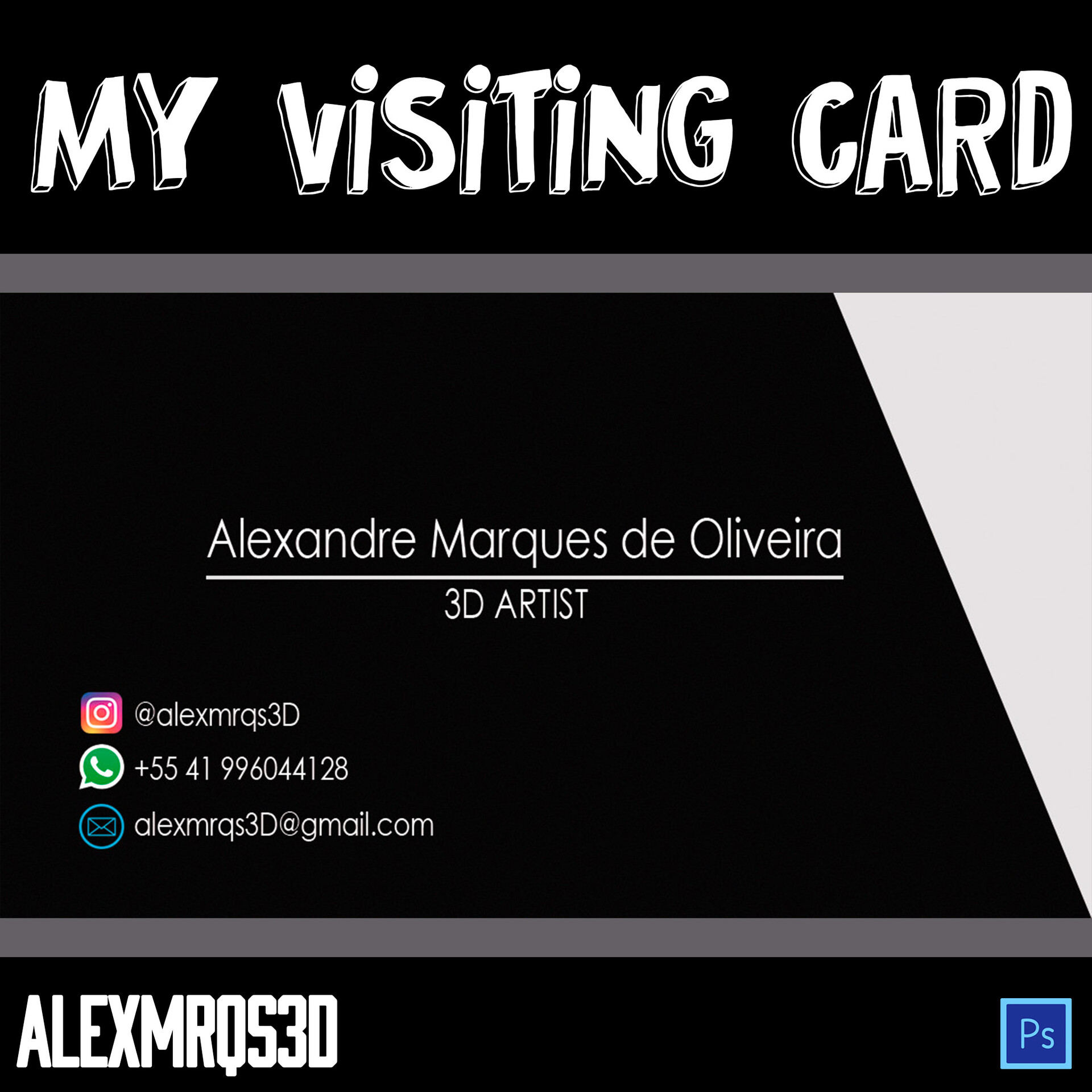 Alexandre Marques - My Visiting Card