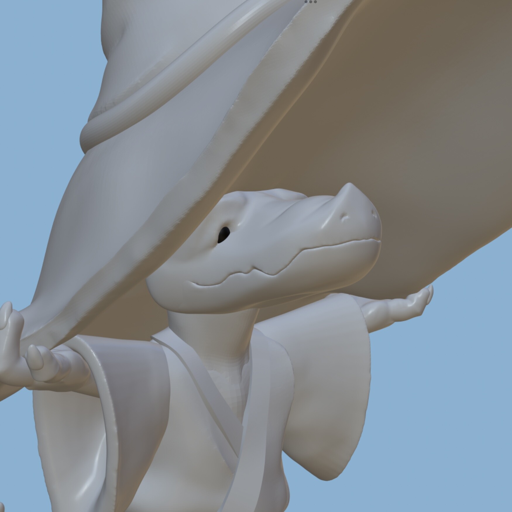 ArtStation - Lizard Wizard Sketch