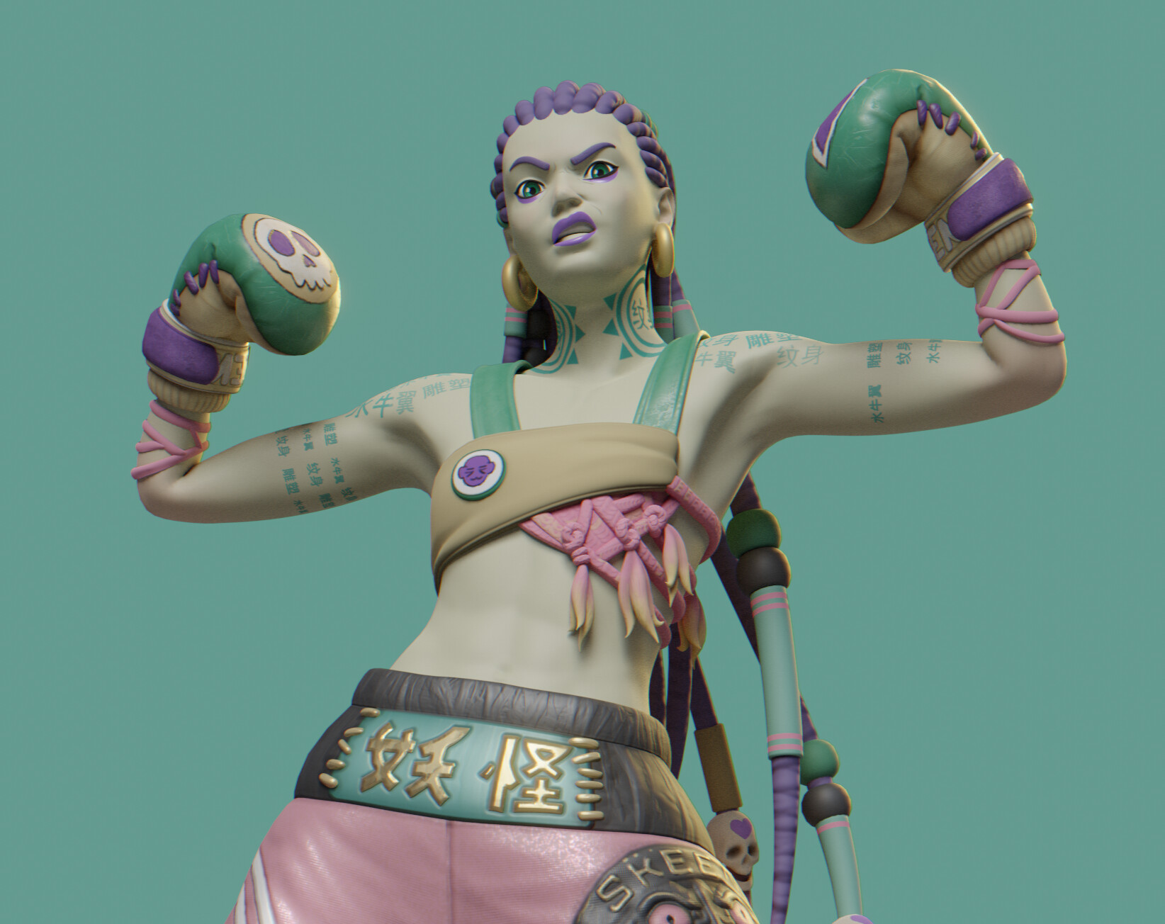 ArtStation - Boxer / SKEEN012