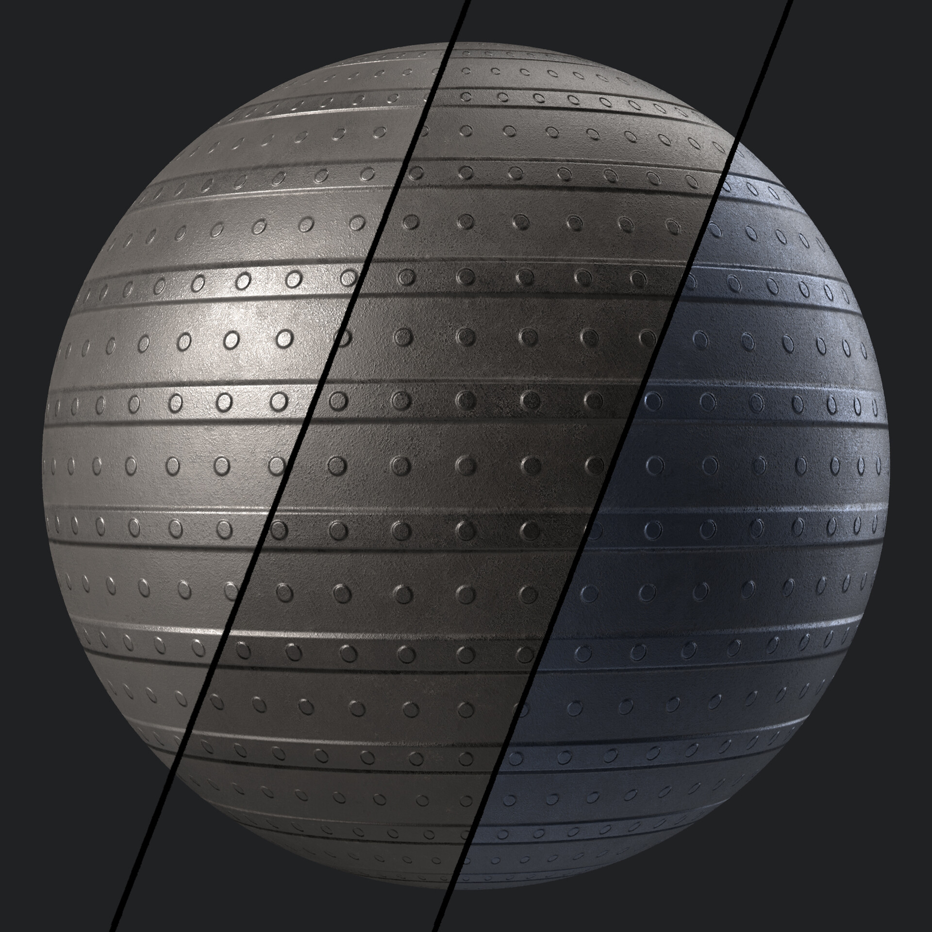 ArtStation - Metal Materials 63- Metal panels By Painting | Sbsar Pbr ...