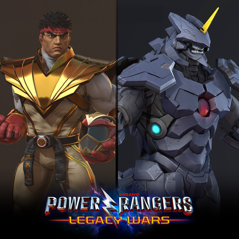 ArtStation - Ryu Ranger and Black Dragon