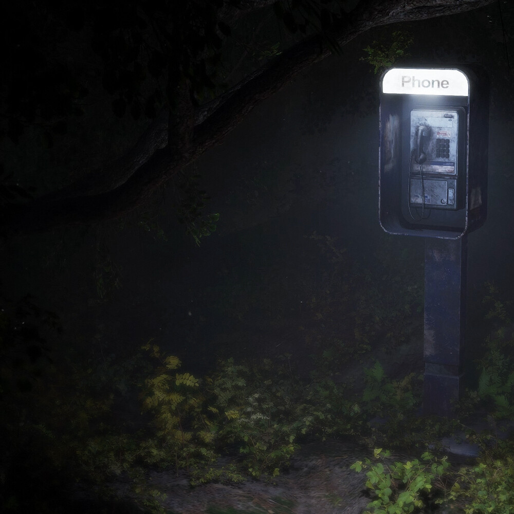 ArtStation - The Apparition | 3D Horror Game Environment