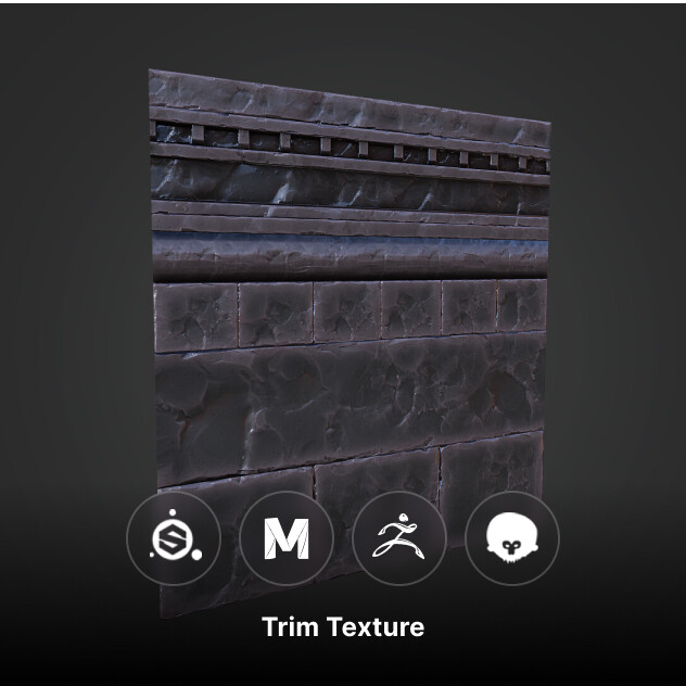 ArtStation - WALL CASTLE TRIM