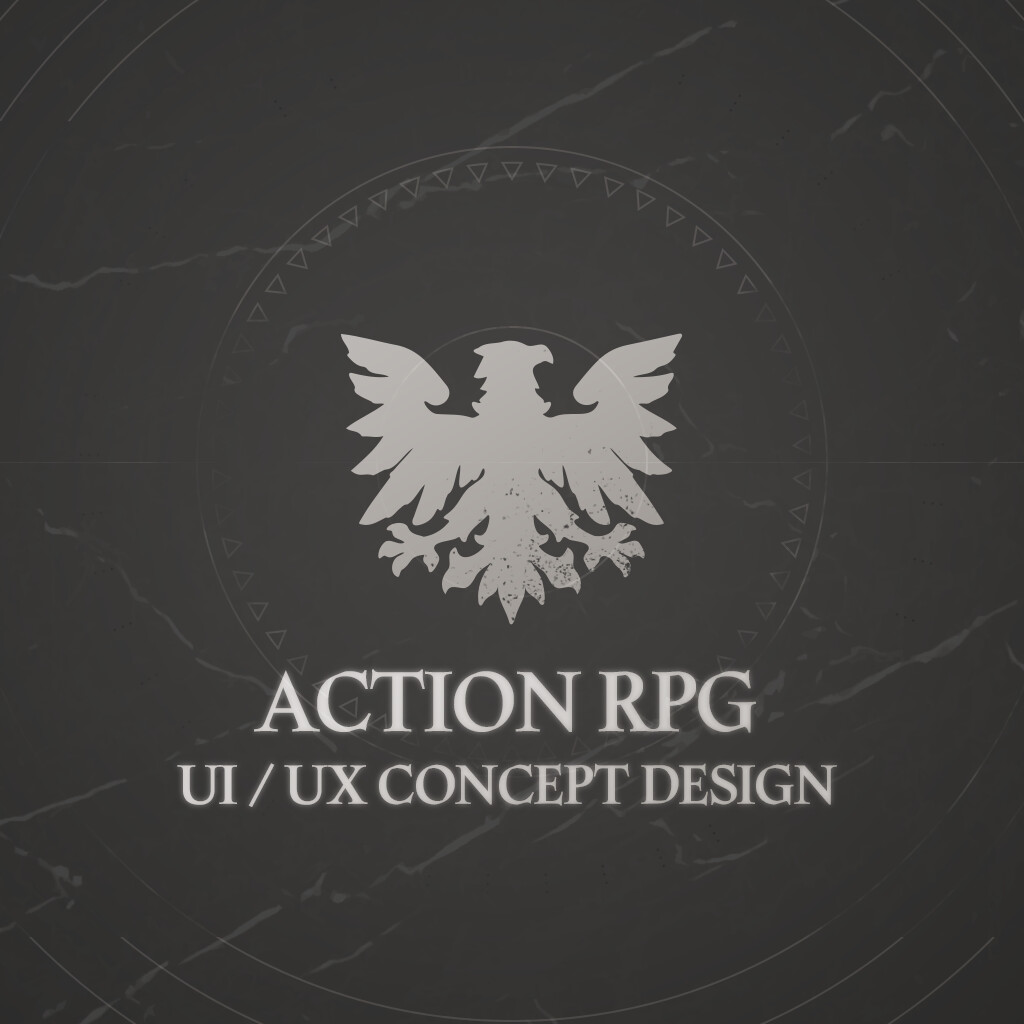 ArtStation - Action RPG concept UI/UX design