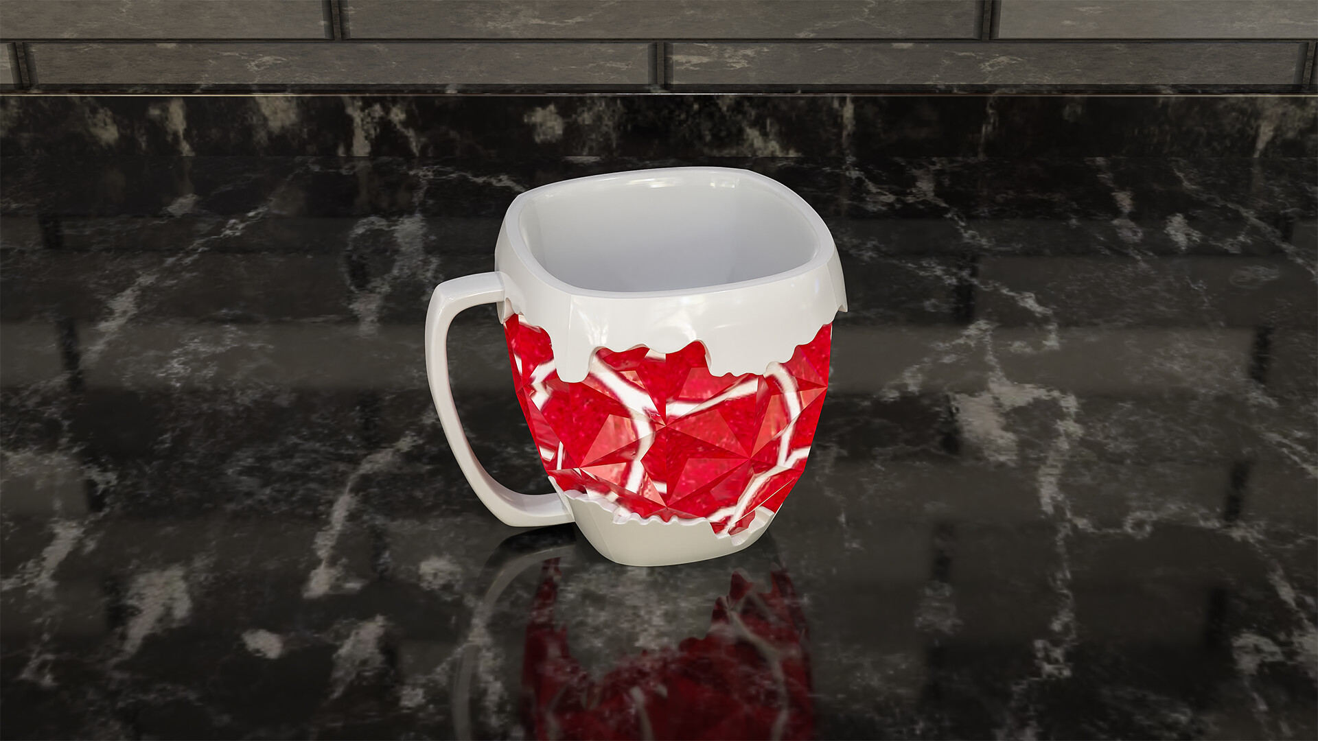 ArtStation - Ceramic Cup | 3D Model | 3D Printing | Blender