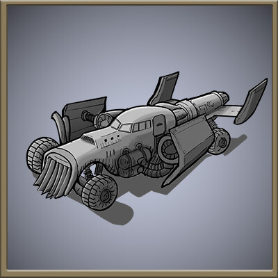 ArtStation - RUSTBORN RACERS