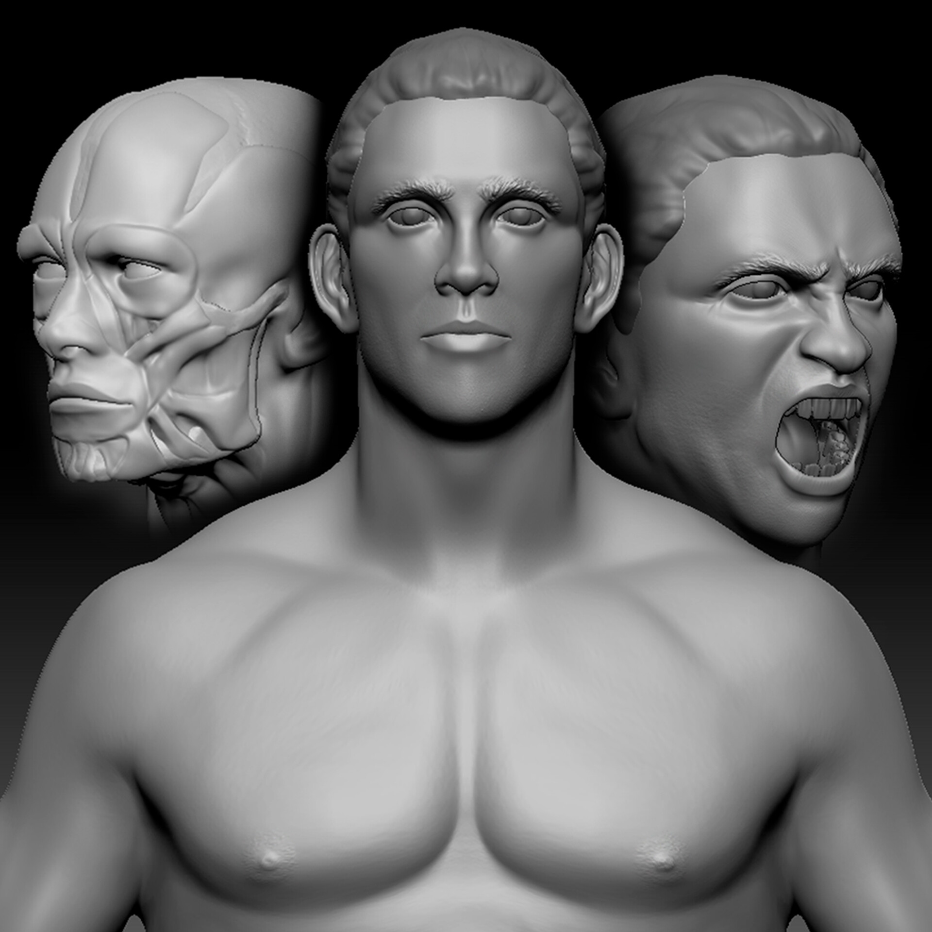 ArtStation - Anatomy studies