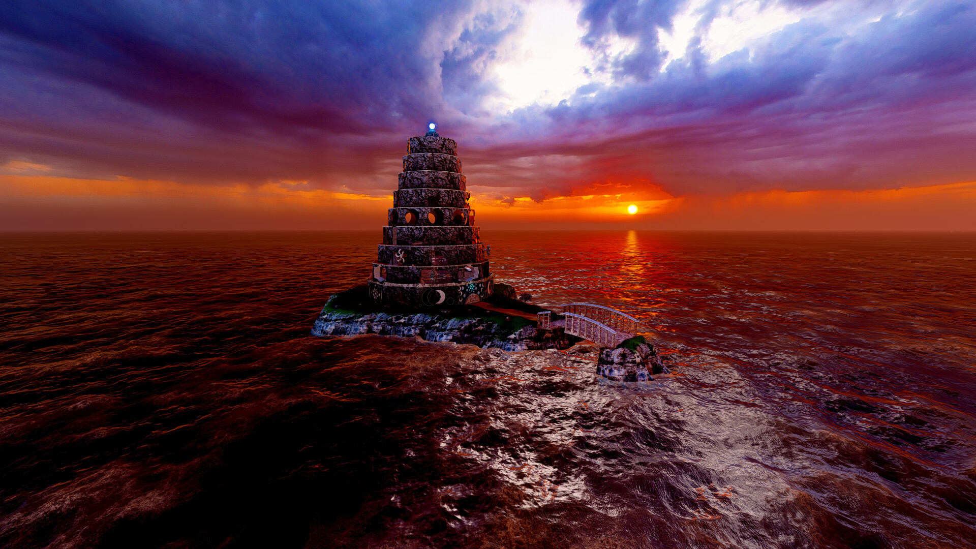 ArtStation - Moon Tower