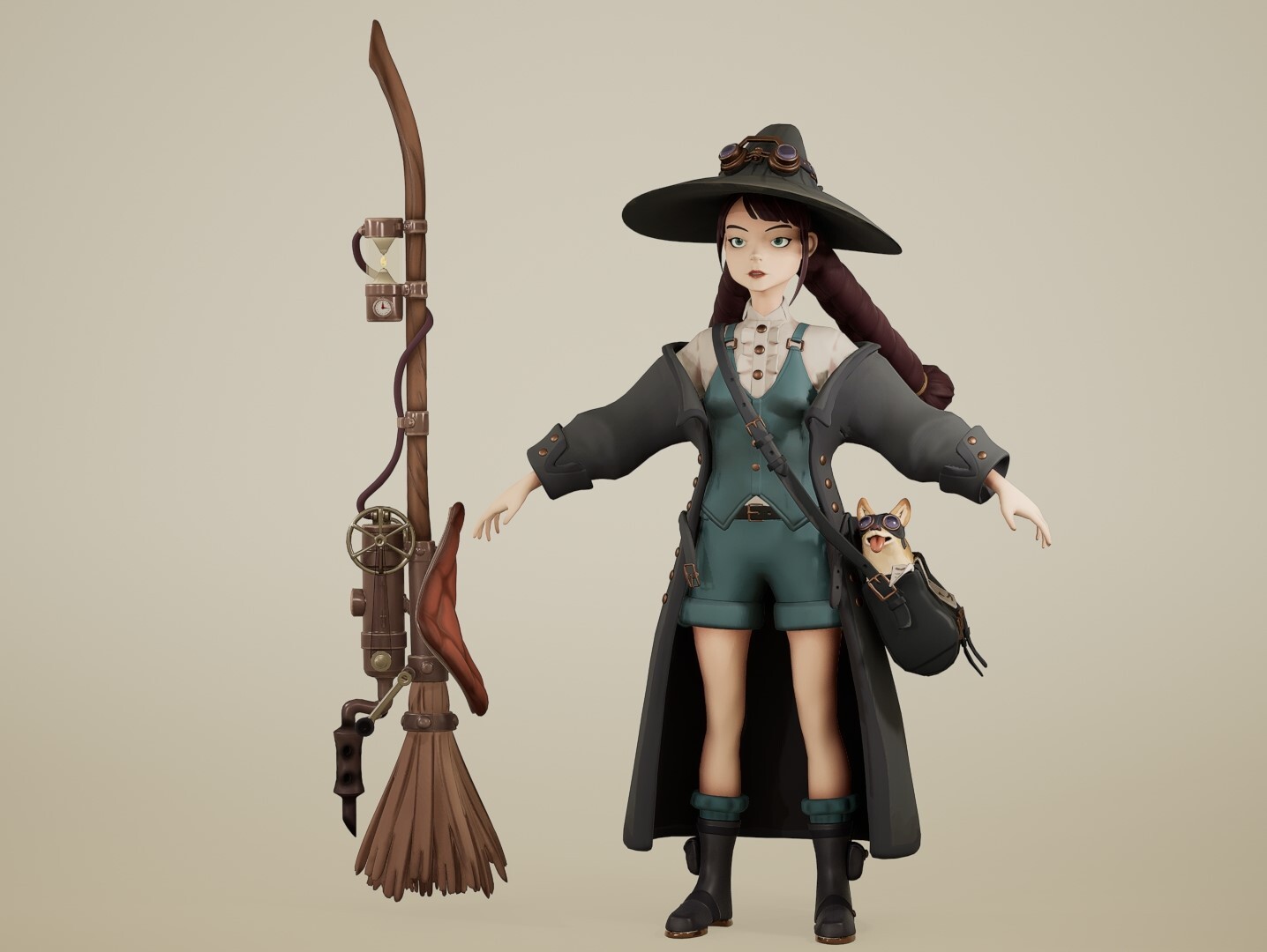 ArtStation - Apprentice Abigail - Steam Rhapsody (Fan Art)