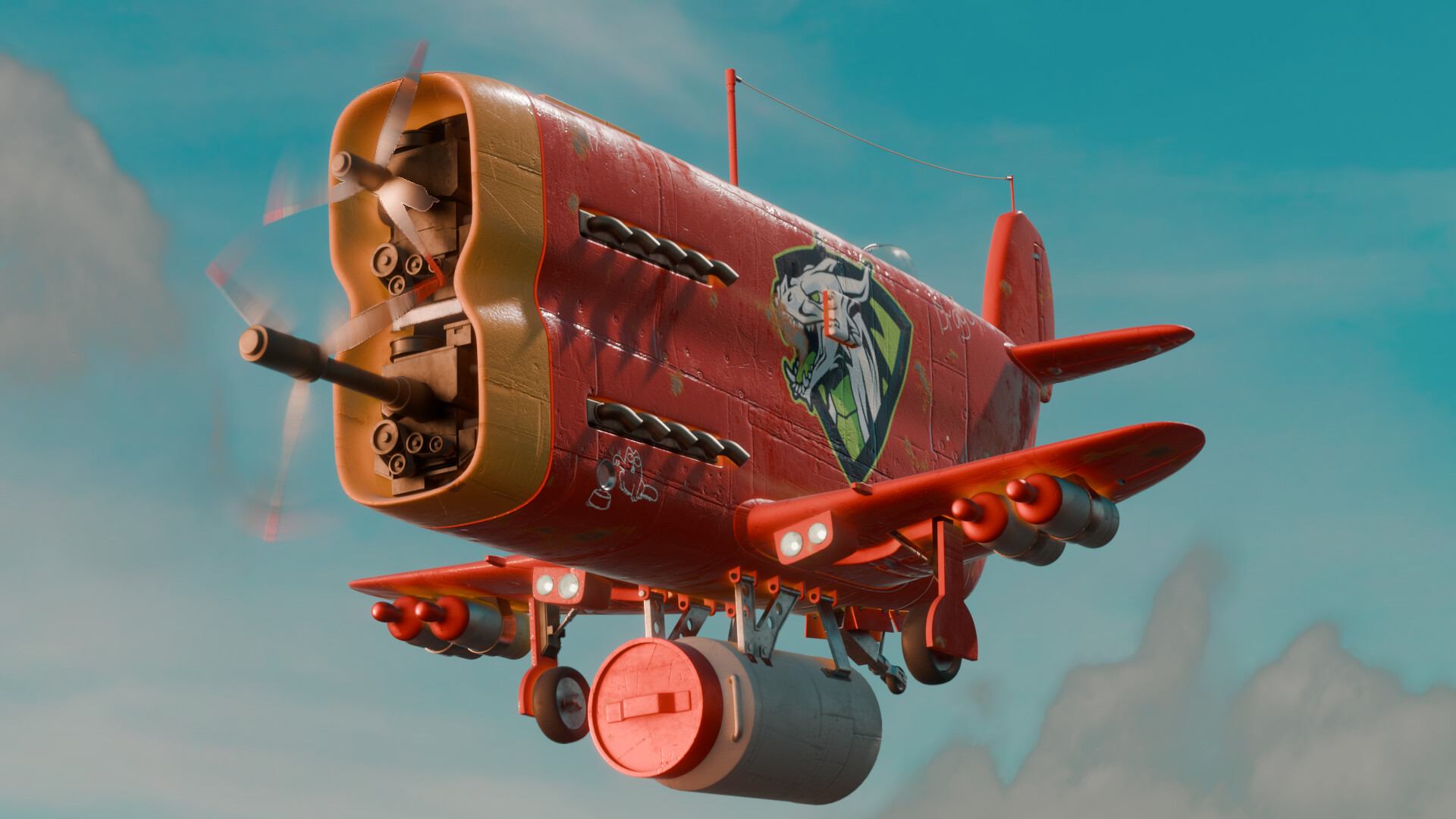 ArtStation - Plane_Samolet