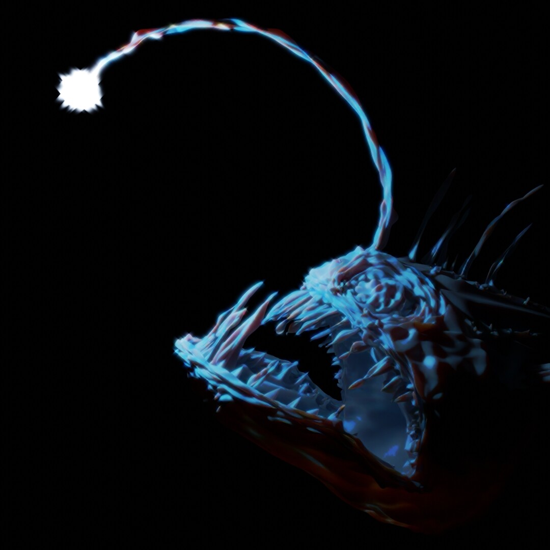 ArtStation - Lantern Fish : Deep Sea Luminance