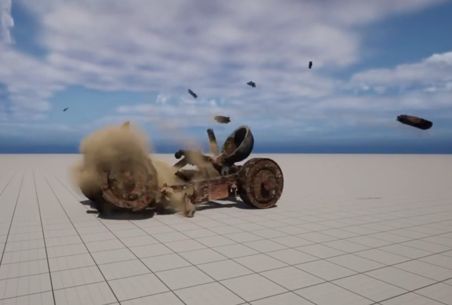 ArtStation - Catapult Destruction