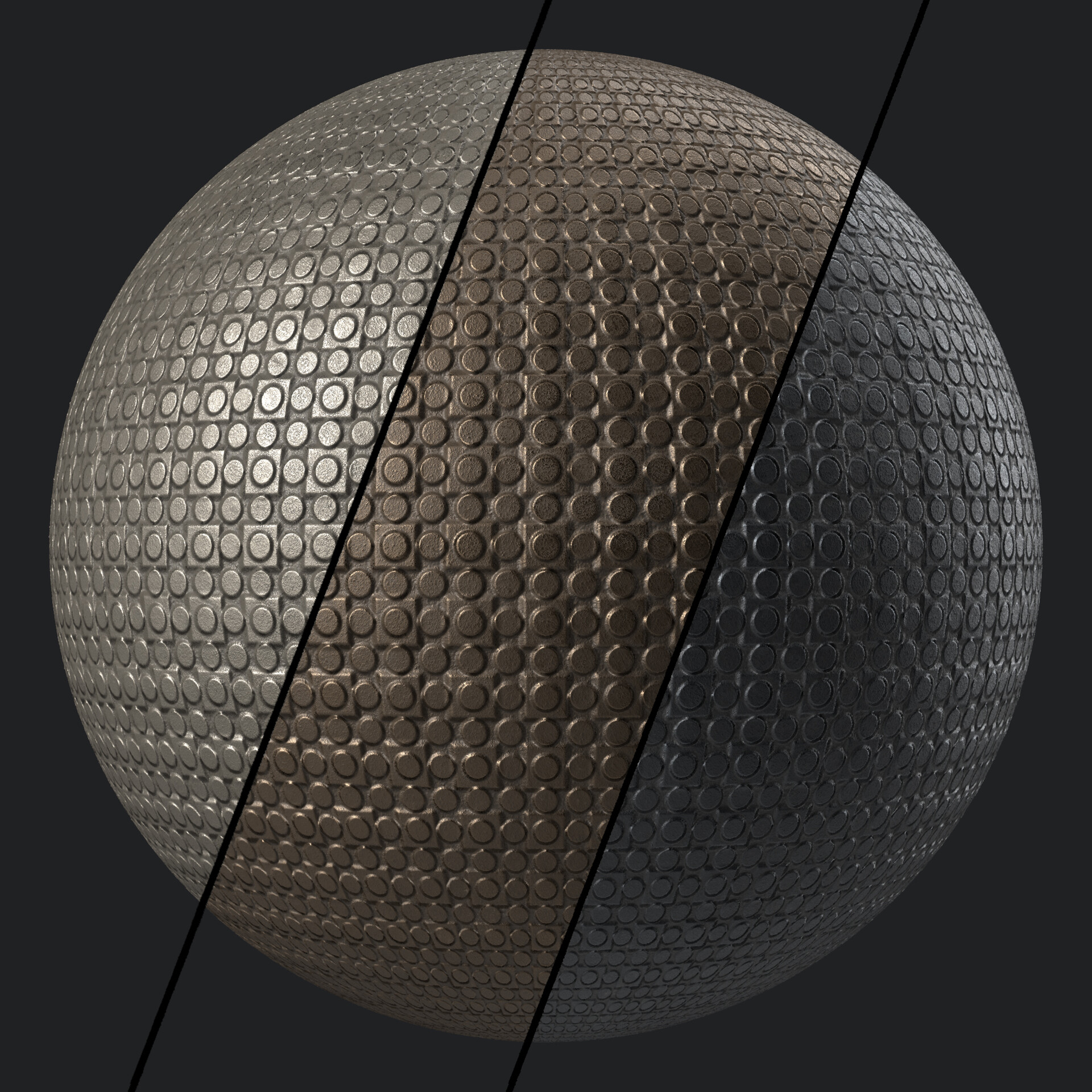 ArtStation - Metal Materials 66- Metal panels By Painting | Sbsar Pbr ...