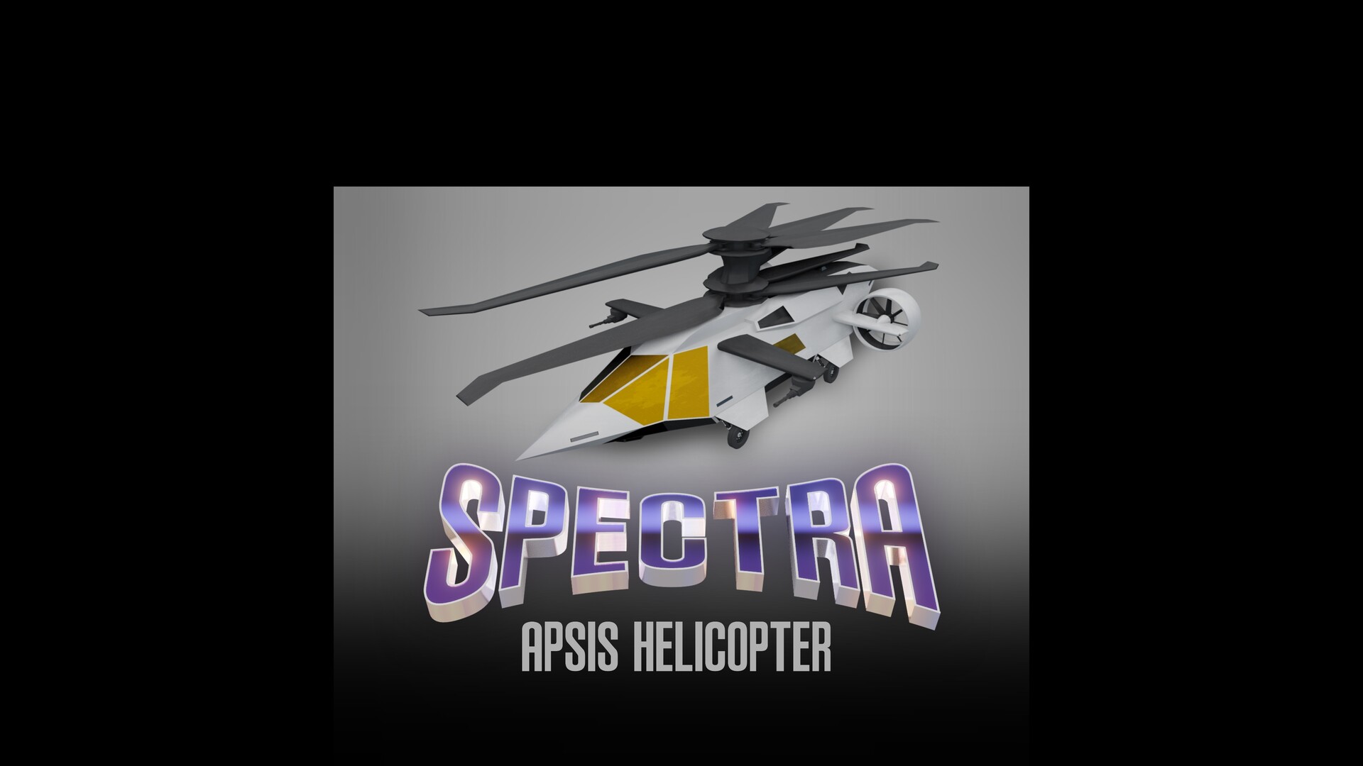 ArtStation - SPECTRA - Apsis Helicopter (2023 Honors Project)