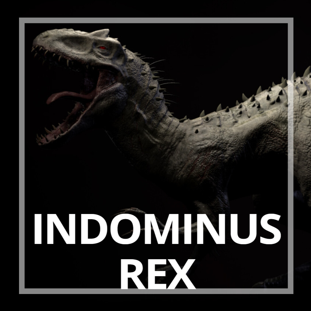 ArtStation - INDOMINUS REX (Jurassic World)