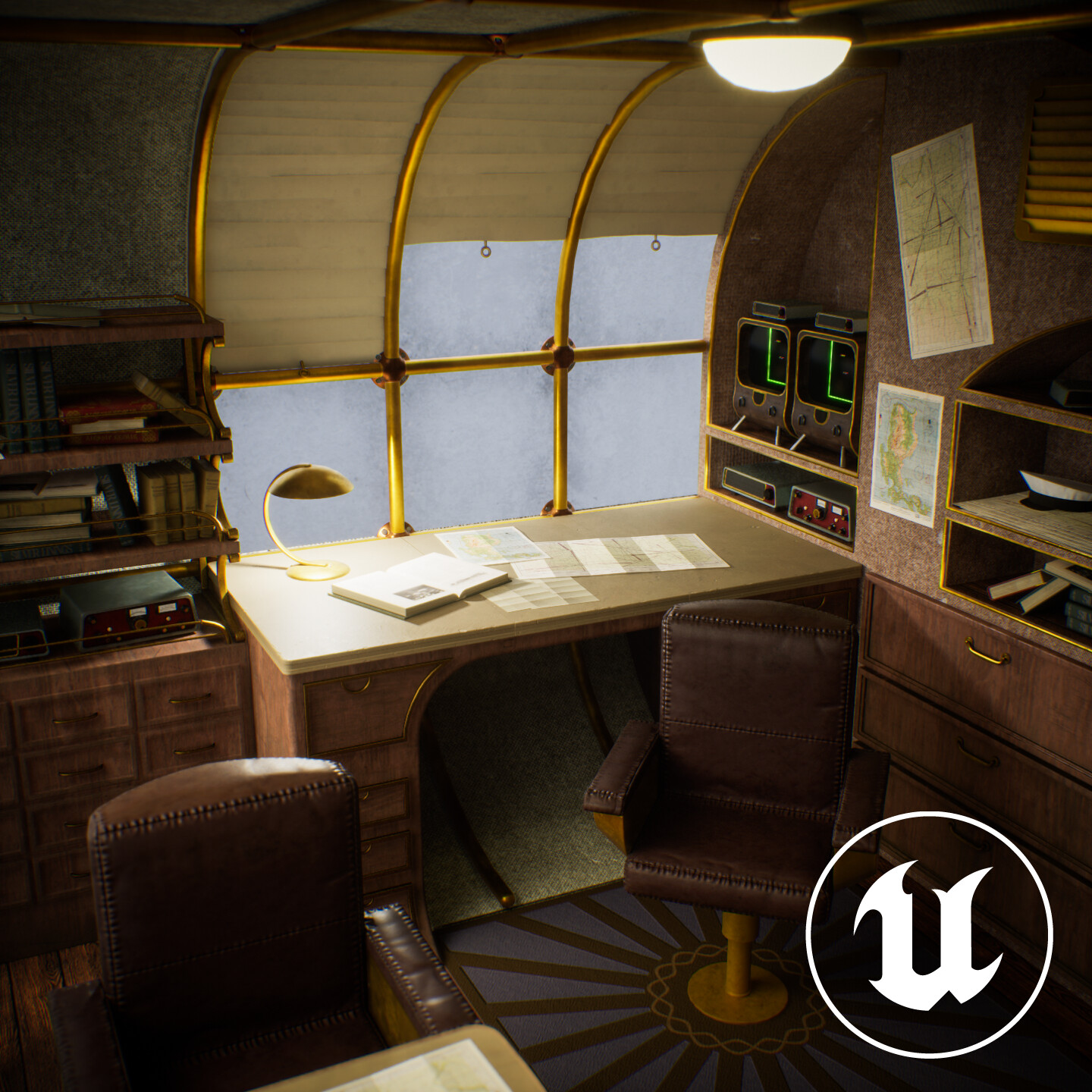 ArtStation - Captain's Quarters