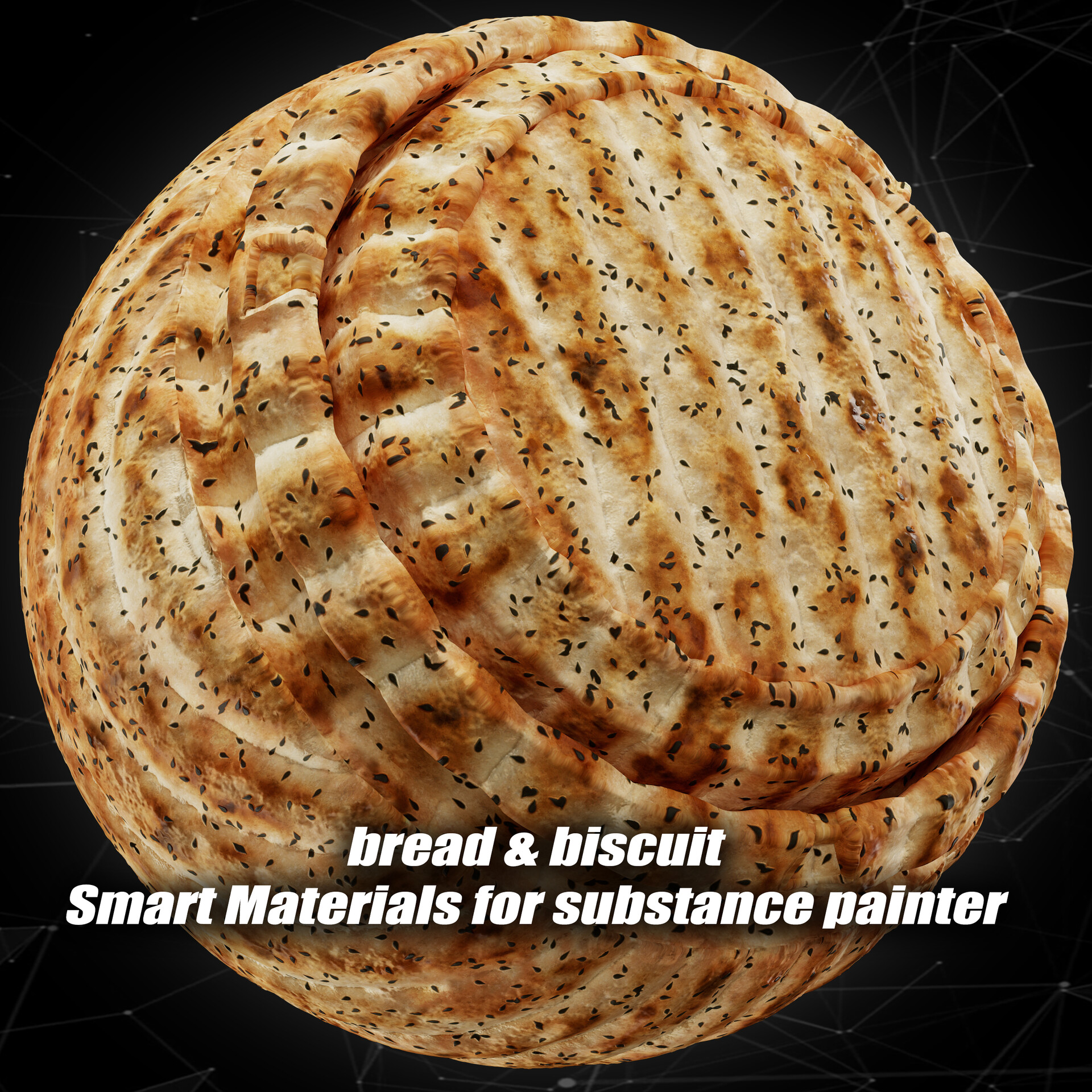 ArtStation - Bread & Biscuit Smart Materials for Substance Painter