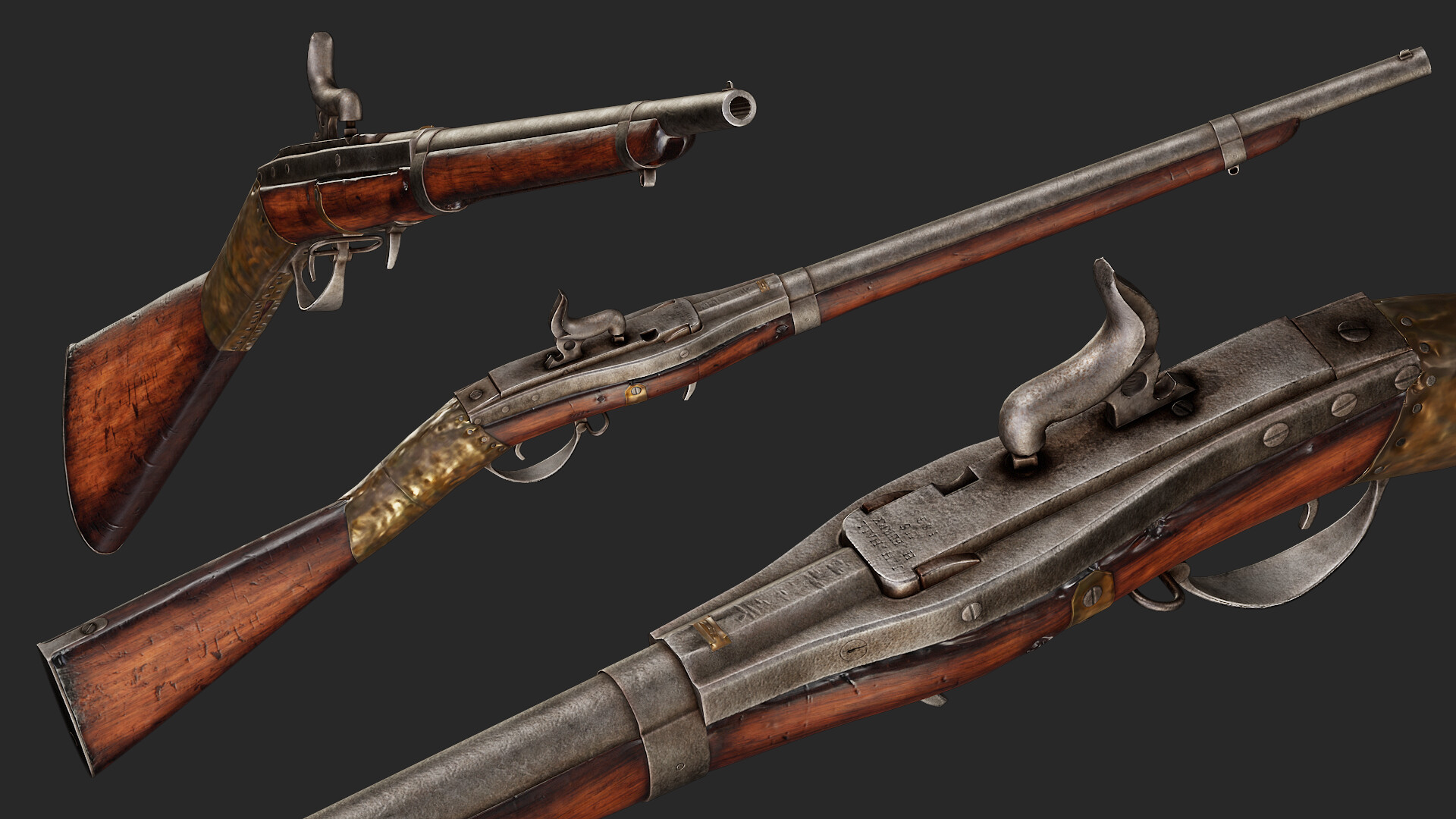 ArtStation - Altered Hall Rifle