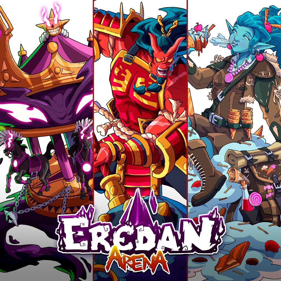 ArtStation - work done for Eredan Arena