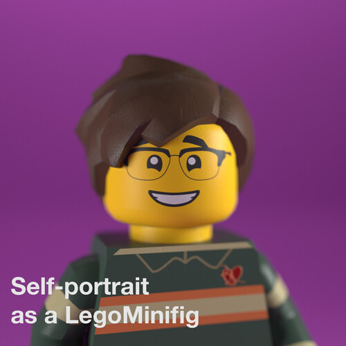 ArtStation - Self portrait but in Lego
