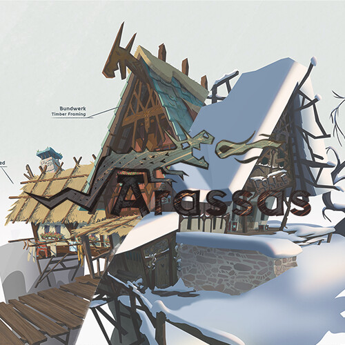 ArtStation - Arassas Exterior Props - Portfolio