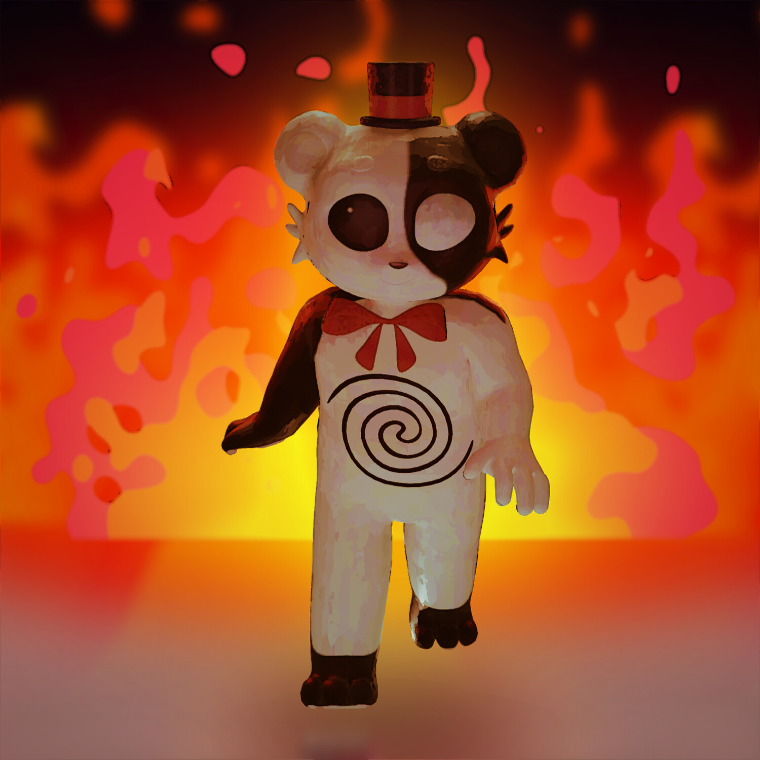 ArtStation - Kuma walking animation