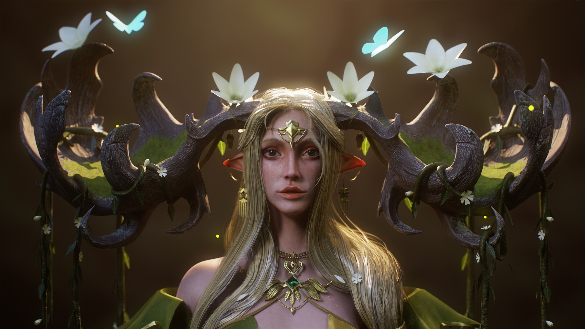 ArtStation - Druid Queen