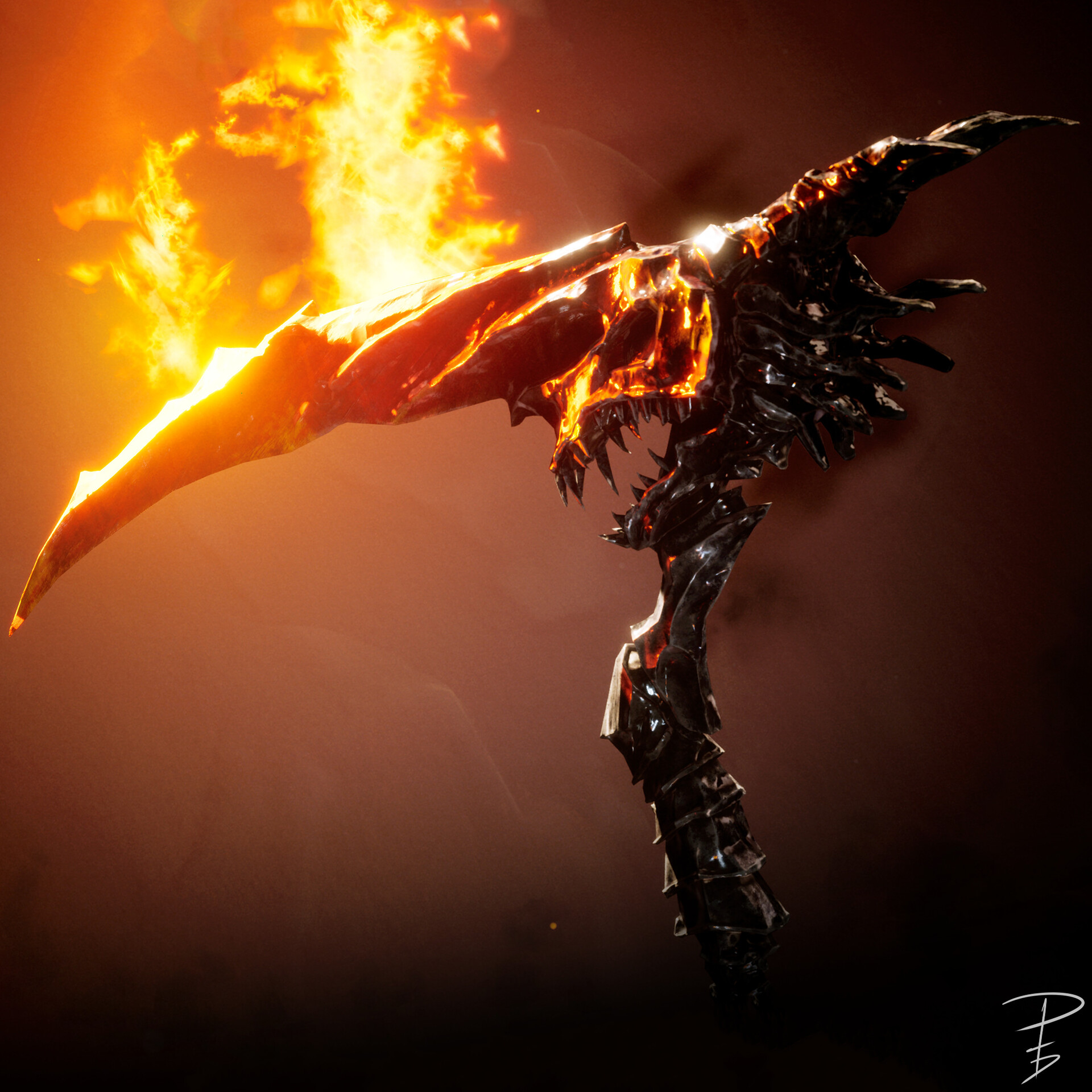 dragon scythe