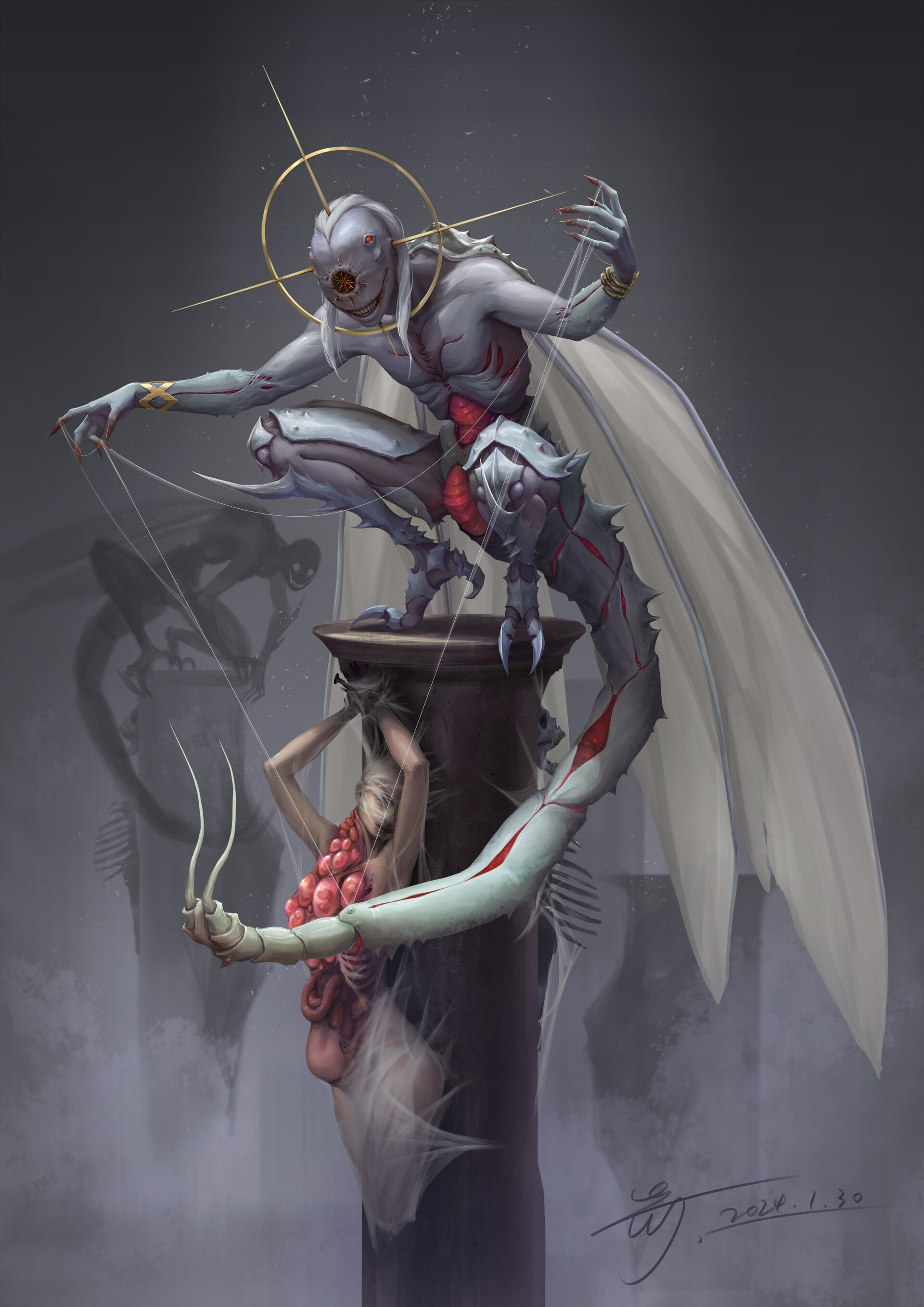 ArtStation - Bug Man Monster