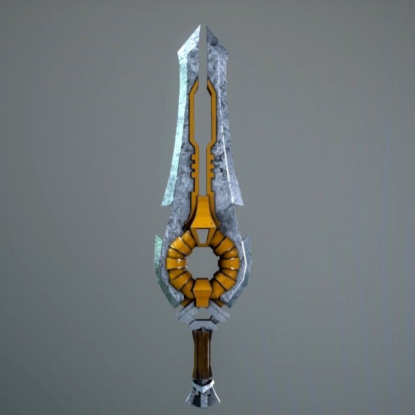 ArtStation - Gaming Prop - Sword