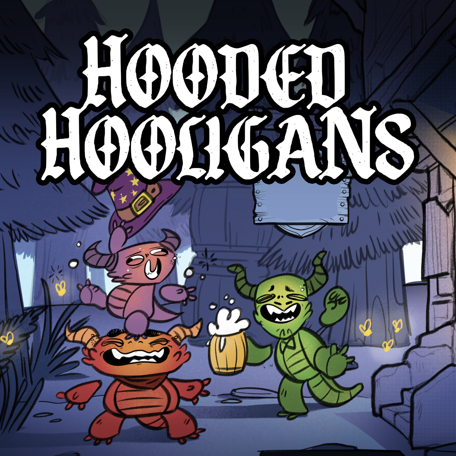 ArtStation - Global Game Jam 2024 - Hooded Hooligans