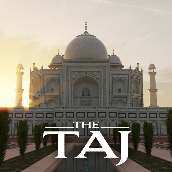 ArtStation - Taj Mahal