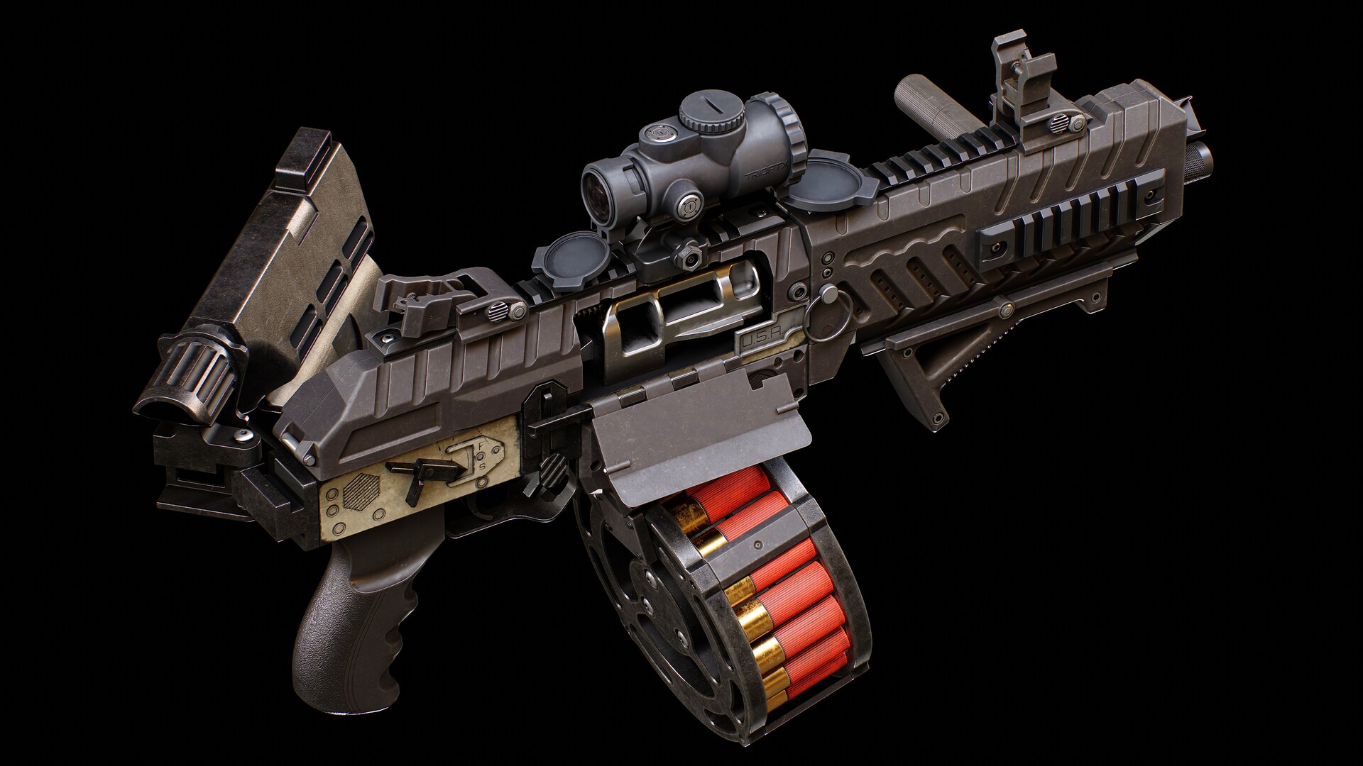 ArtStation - Fostech Origin 12 - Part 2 : realtime model