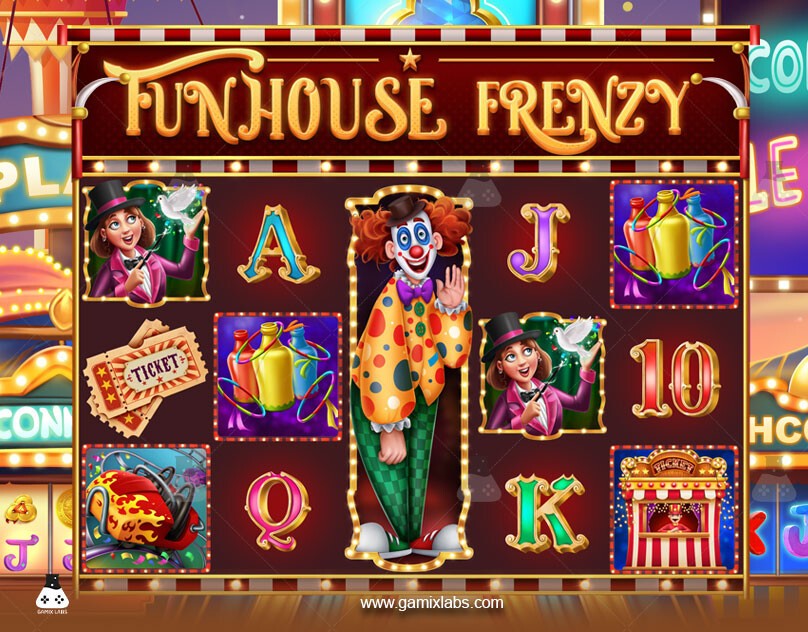 ArtStation - Carnival Slot Theme Latest Masterpiece by Gamix Labs