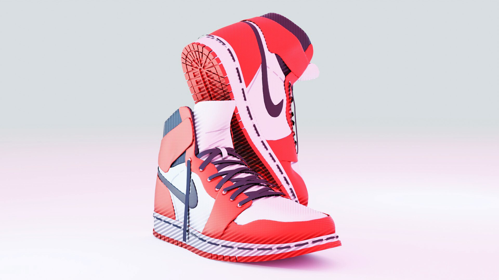 ArtStation - Stylized Air Jordan