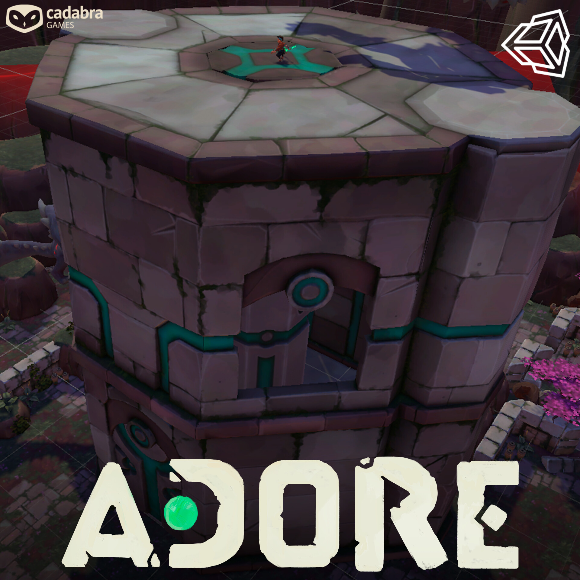 ArtStation - Second Boss Fight Arena Map - Adore