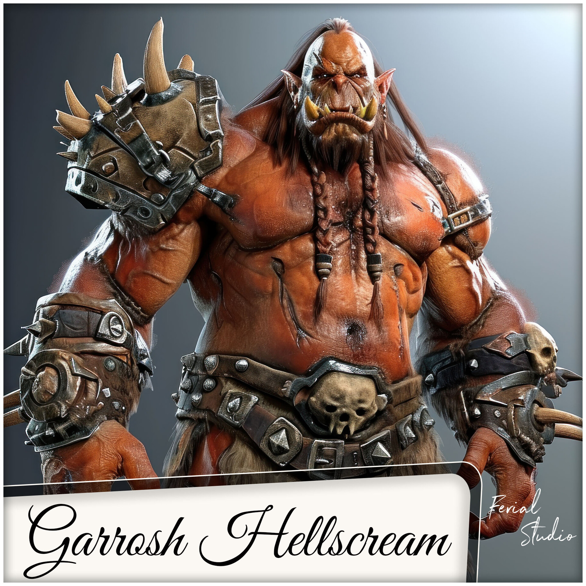ArtStation - 🔹230 Garrosh Hellscream Character Reference Image Pack v.3 ...