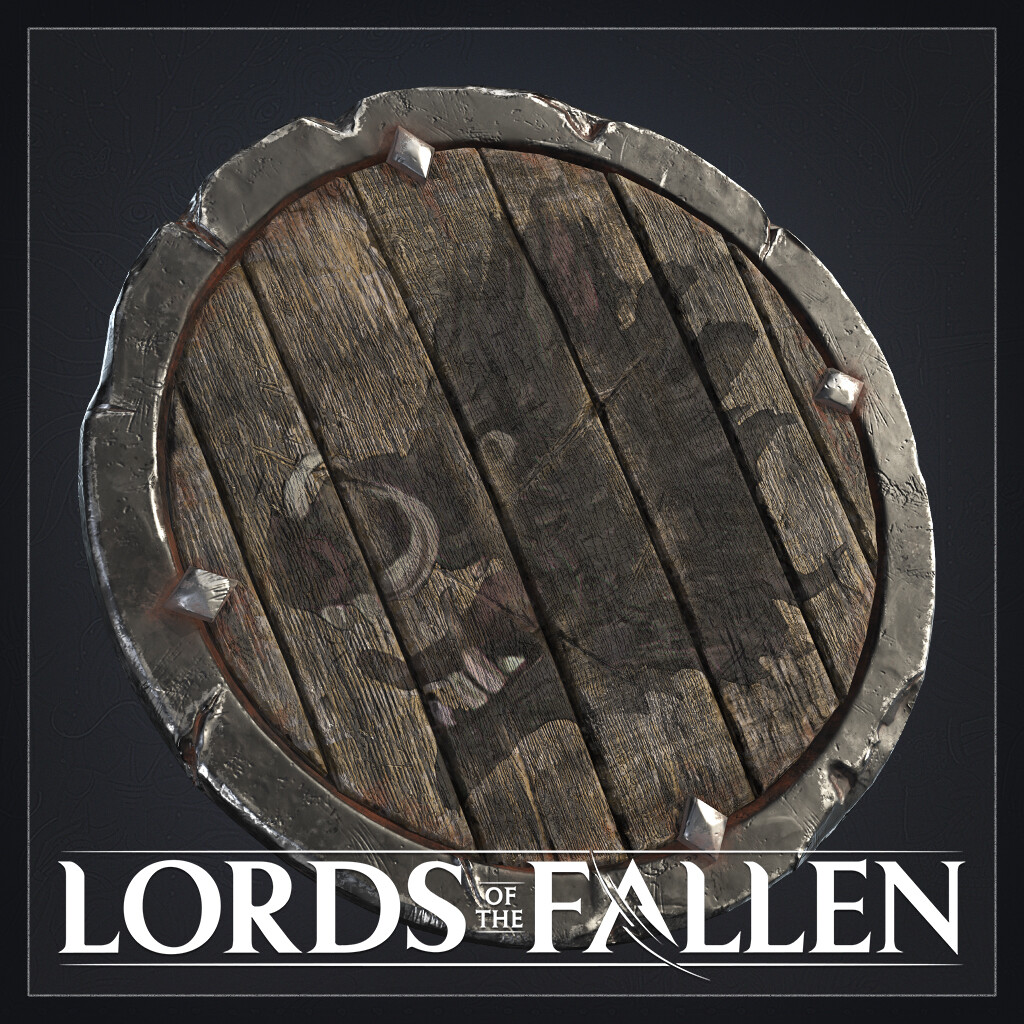 ArtStation - Lords of the Fallen - Boar's Head Shield