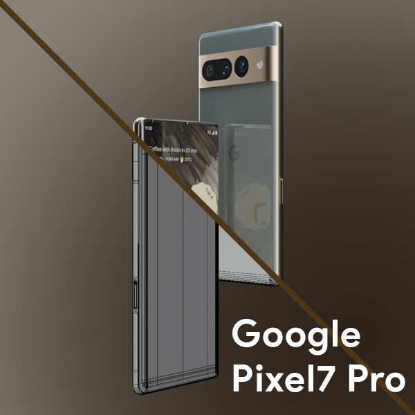 ArtStation - Google Pixel7 Pro | Low Poly