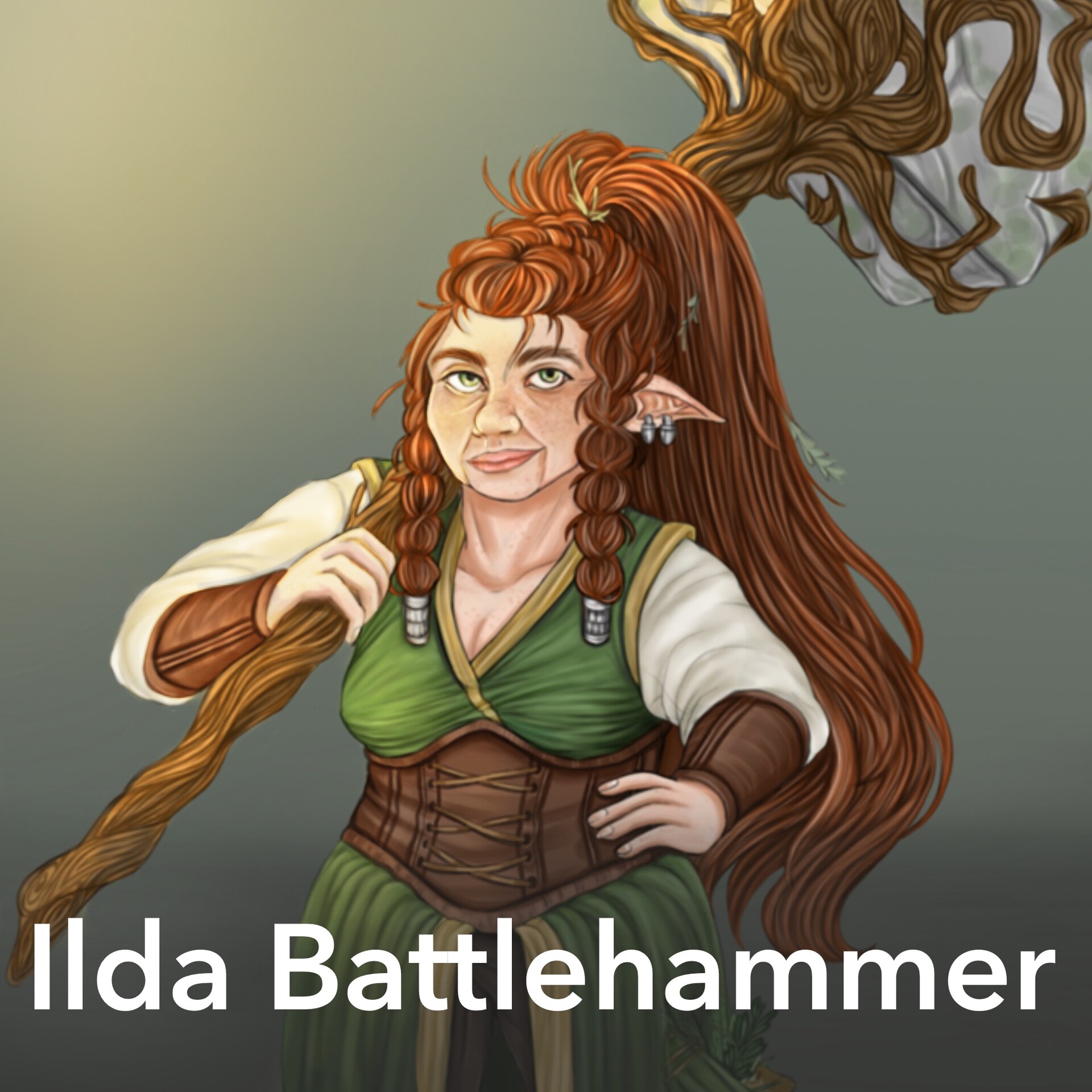 ArtStation - Ilda Battlehammer - Character Design