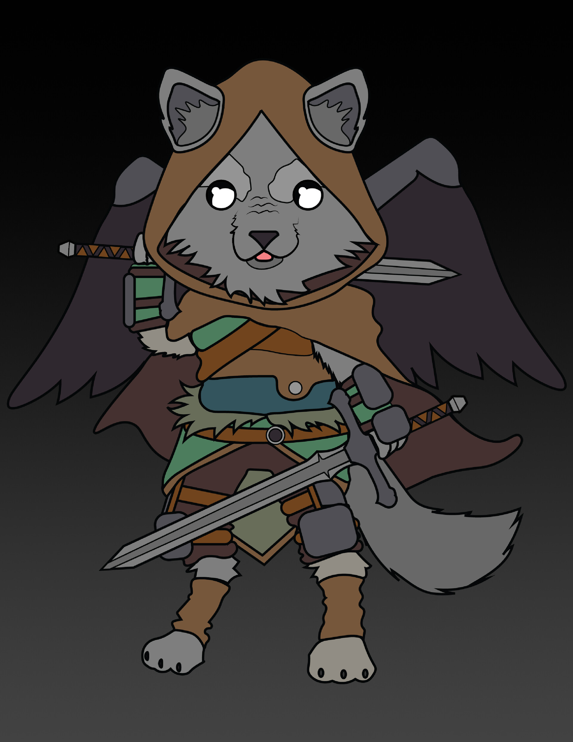 ArtStation - Chibi Feather Design